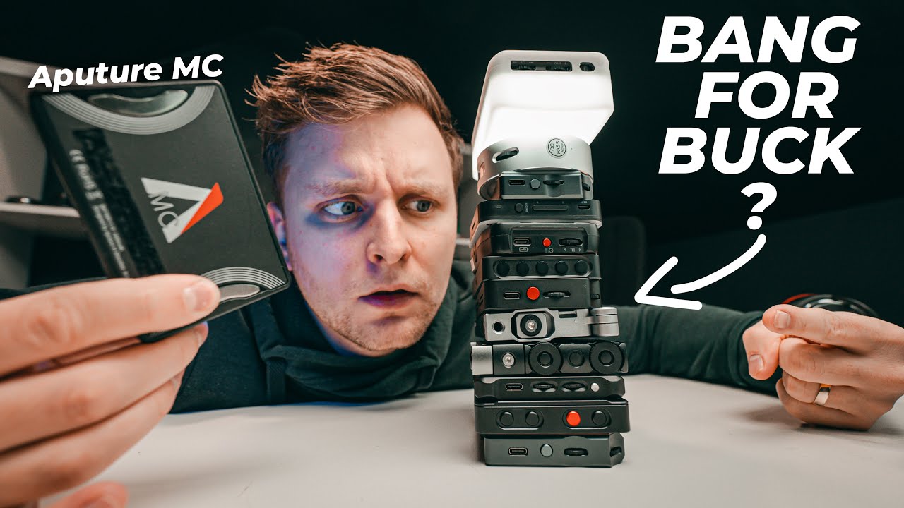 The BEST-BANG-4-BUCK Pocket RGB video light?? Aputure MC vs 10 others... - YouTube