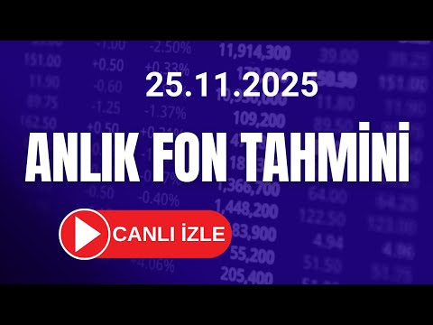 TEFAS Fon Takibi - TLY,  DFI, BOS Fonu Hisse Dağılımlarına Göre Anlık Para Tahmini 25.11.2025
