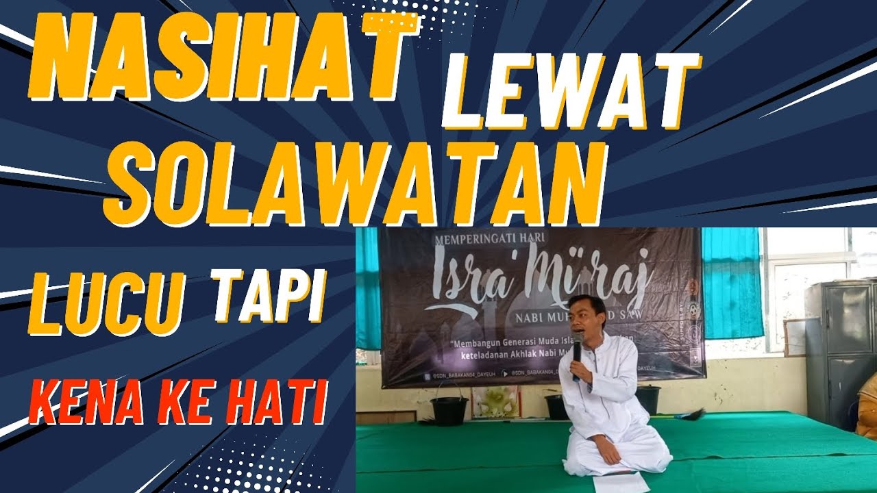 Solawatan di Acara Isra Miraj - YouTube