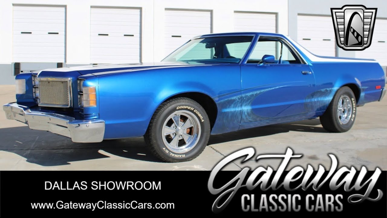 DFW # 2220 1977 Ford Ranchero GT Counts Kustoms - YouTube
