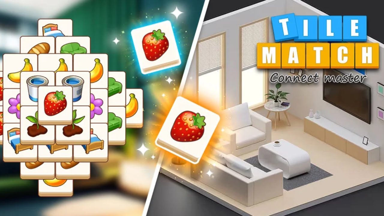 Tile Match Connect Master Game Mobile Game | Gameplay Android - YouTube