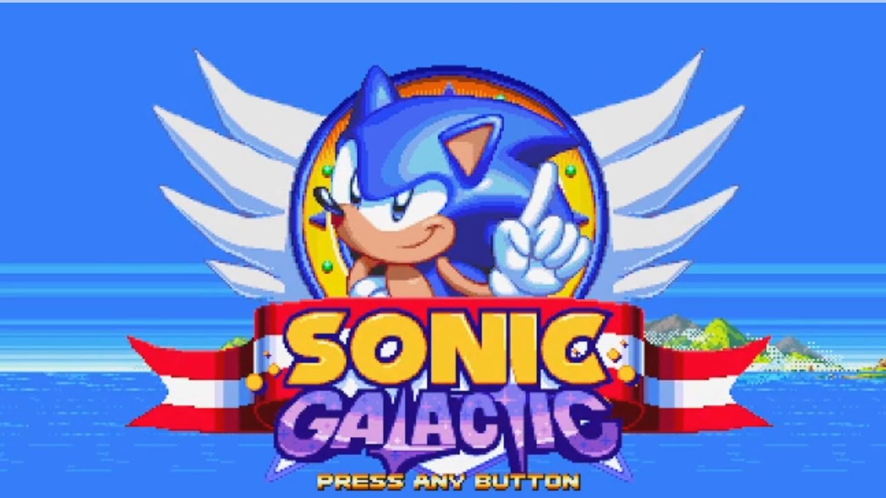 Sonic Galactic - Fangame - YouTube