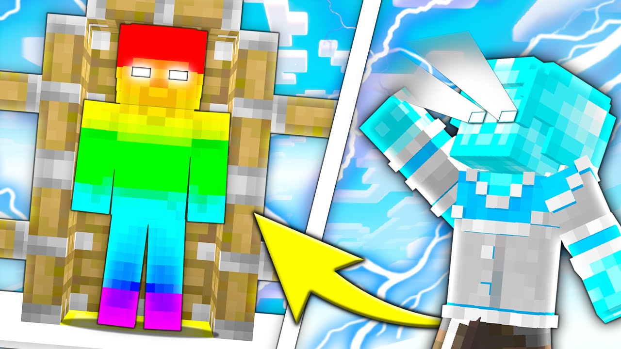 Creating RAINBOW STEVE, the First Hero! - Steve Legends EP. 57 - YouTube