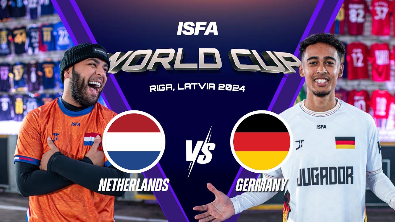 Netherlands v Germany (Group D) | ISFA World Cup 2024 - 3v3 Street ...