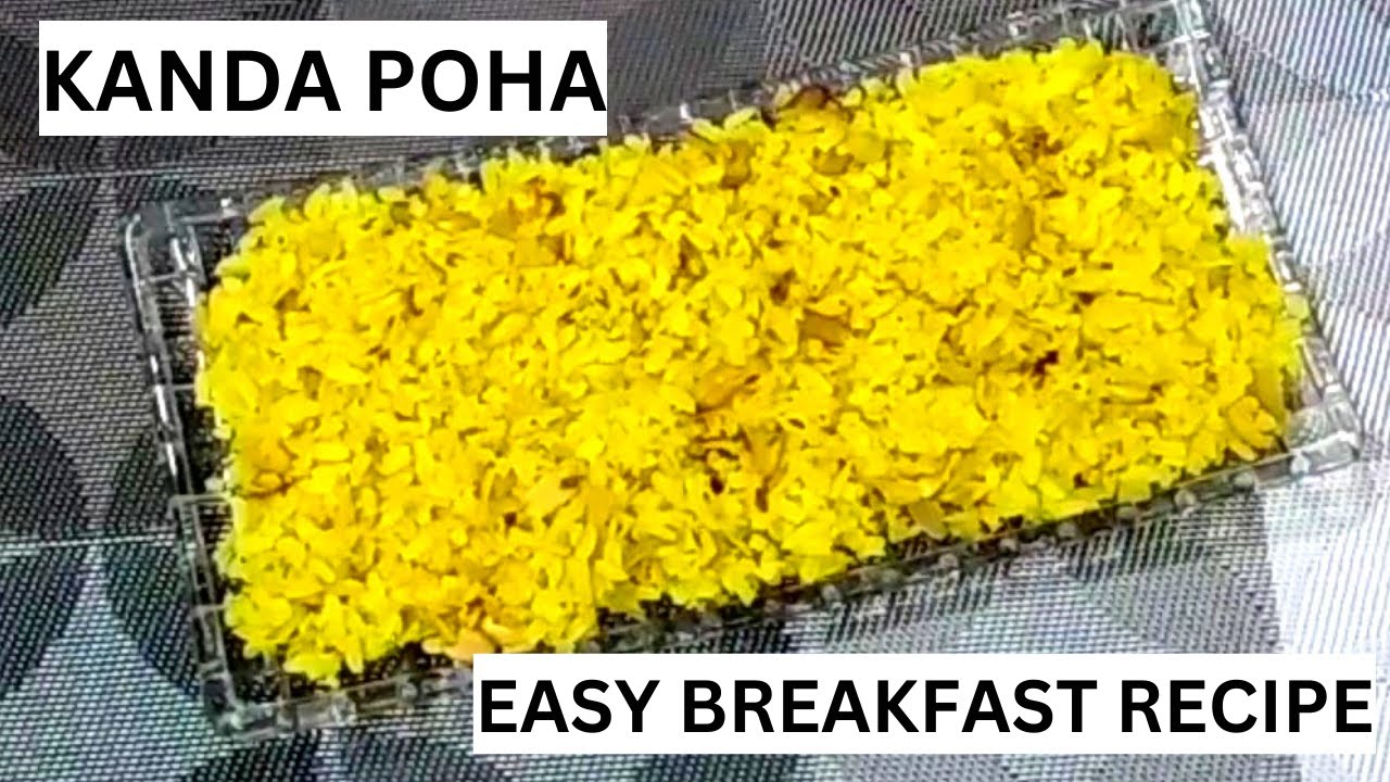 Easy Breakfast Recipe | Kanda Poha Recipe | How to make Poha | Priyanka ...
