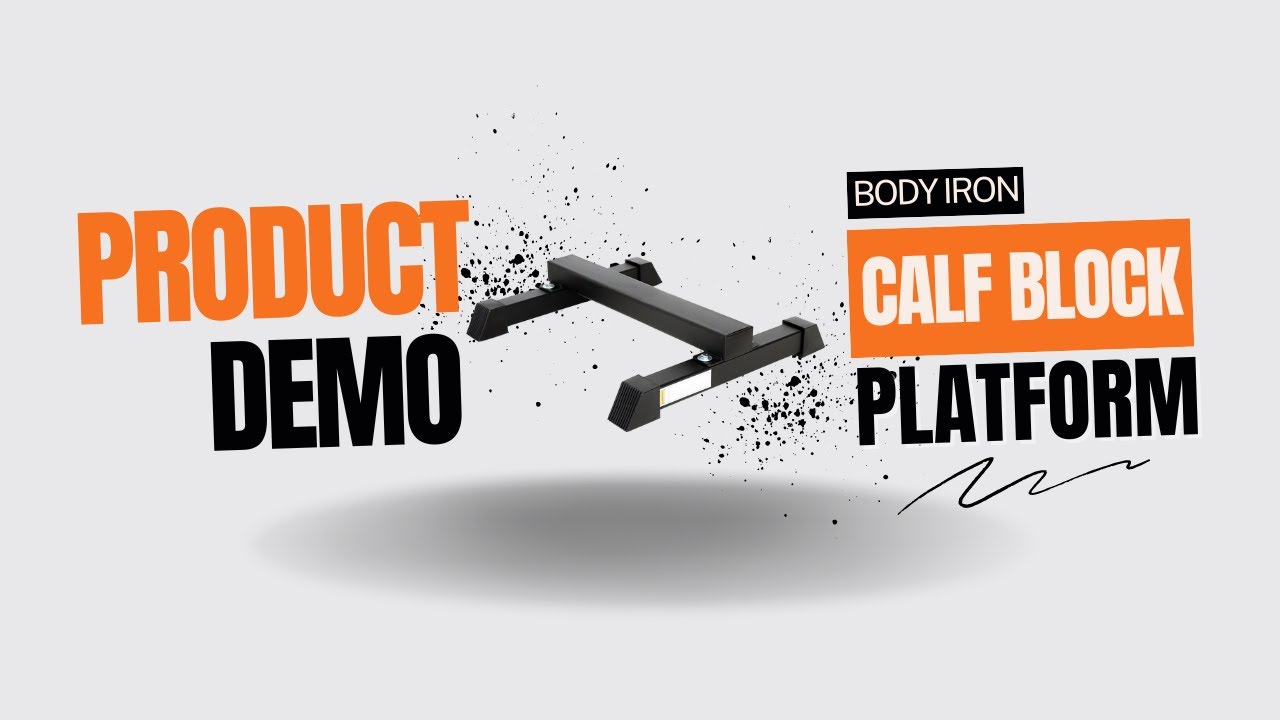 Body Iron Calf Block Platform - YouTube