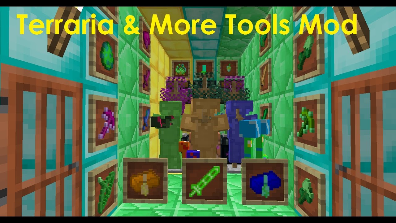 More Tools & Terraria Mod Showcase - YouTube