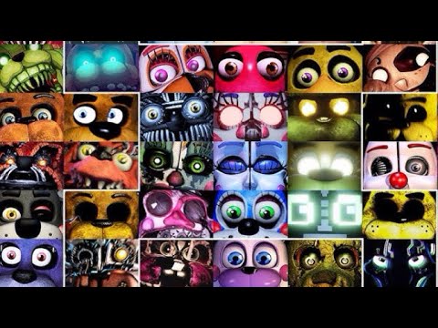 All fnaf jump scares (2014-2018) - YouTube
