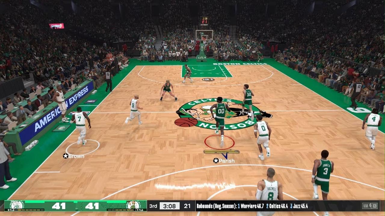 2024 Celtics vs 85 Celtics exciting 2nd half - YouTube