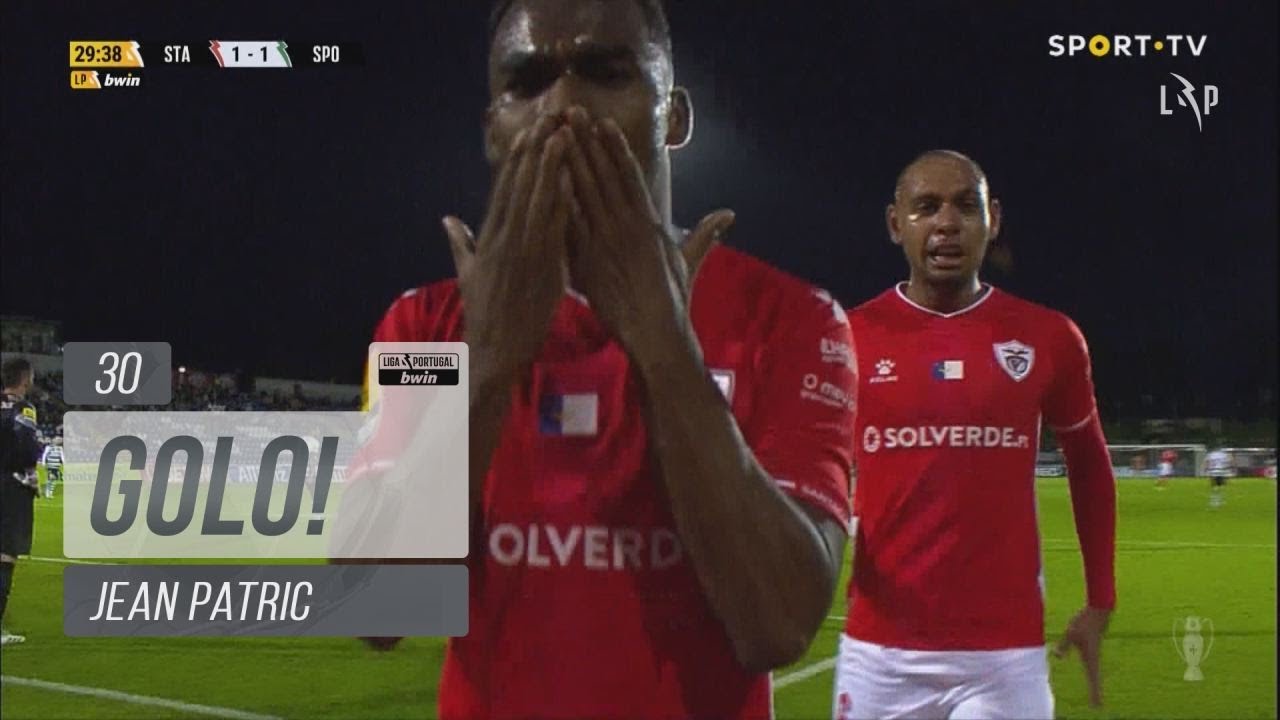 Goal | Golo Jean Patric: Santa Clara (1)-1 Sporting (Liga 21/22 #17 ...