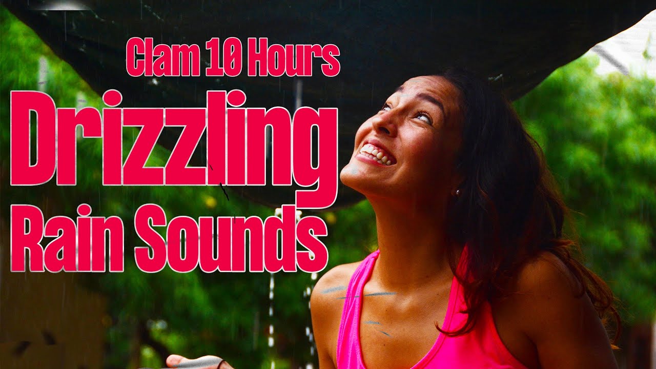 Drizzling Rain Sounds For Sleeping - Rain Drizzle Green Screen | Clam10 ...