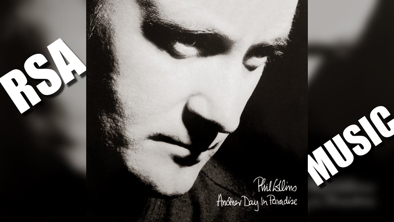 Another Day in Paradise - Phil Collins (1989, Atlantic Records) | LETRA ...
