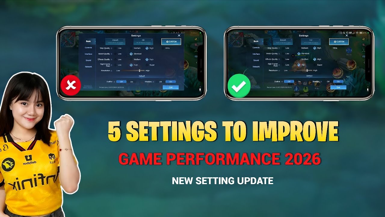 MLBB BEGINNER SETTING TUTORIAL 2026 | SETTING TUTORIAL FOR MLBB - YouTube