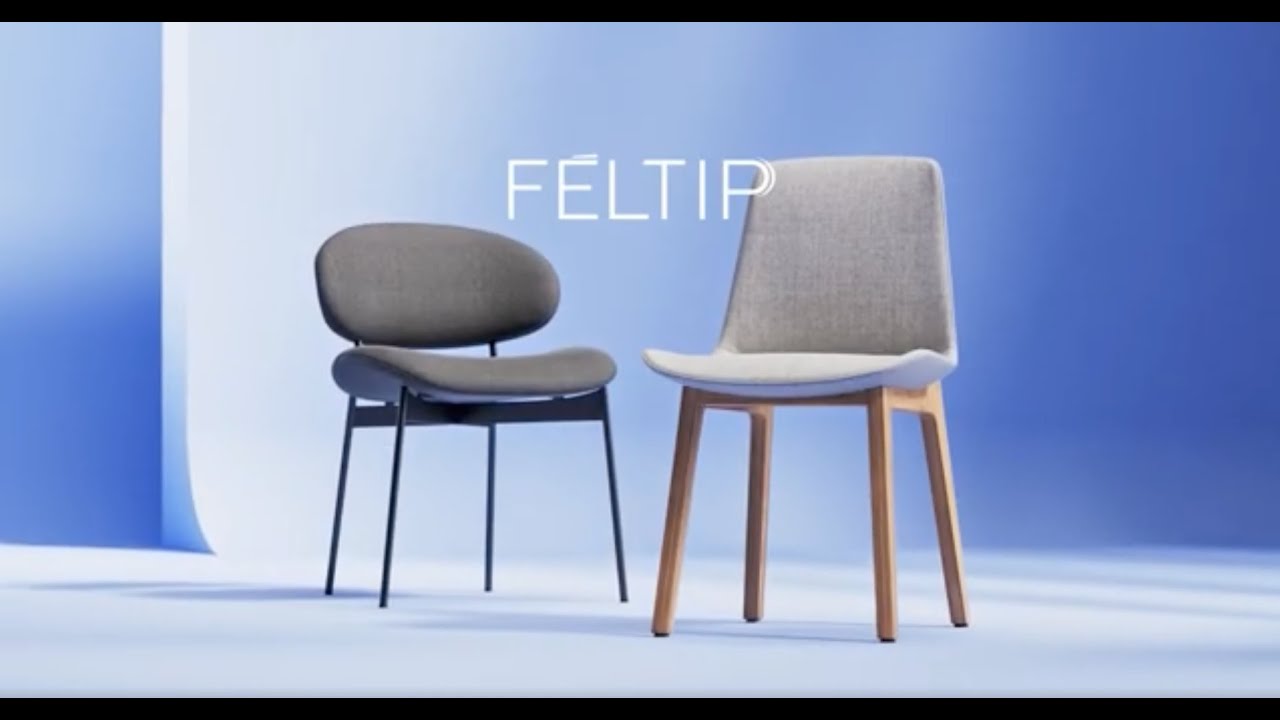FELTIP – The perfect solution for design chairs - YouTube