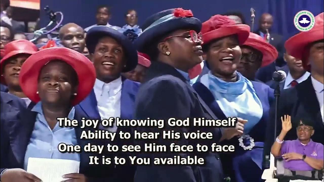 Special Hymn @RCCG March 2025 HOLY GHOST SERVICE - YouTube