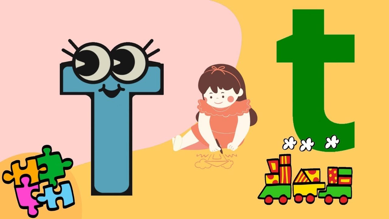 T Alphabet Animated Alphabet T Letters Animation Alpha Channel