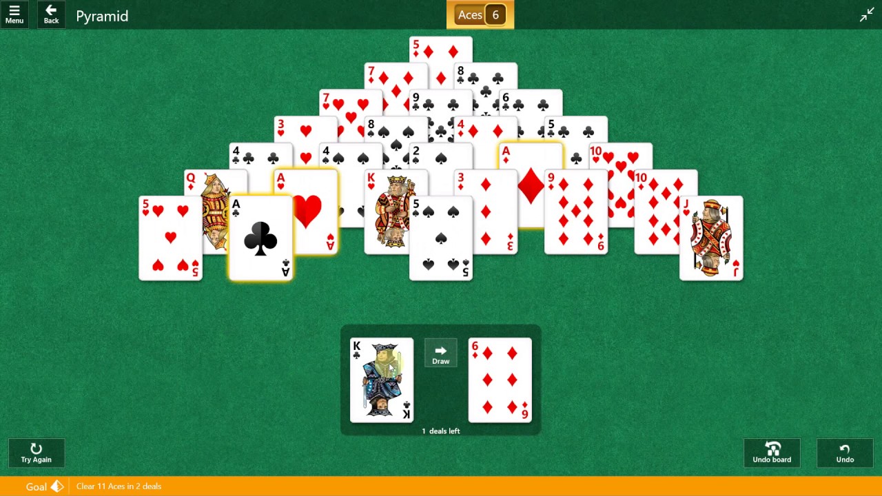 Microsoft Solitaire Collection - Pyramid - May 3 2017 - YouTube