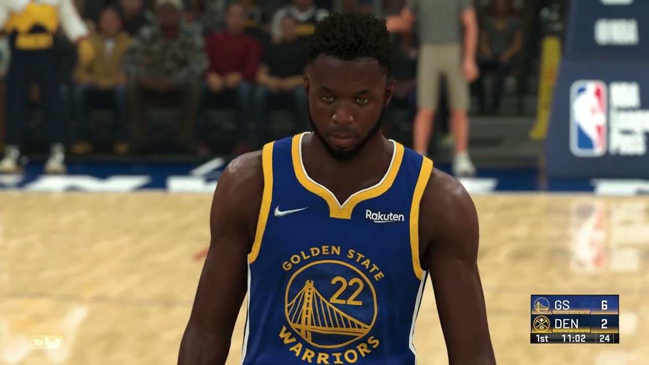 NBA 2K22 - Golden State Warriors vs Denver Nuggets - YouTube