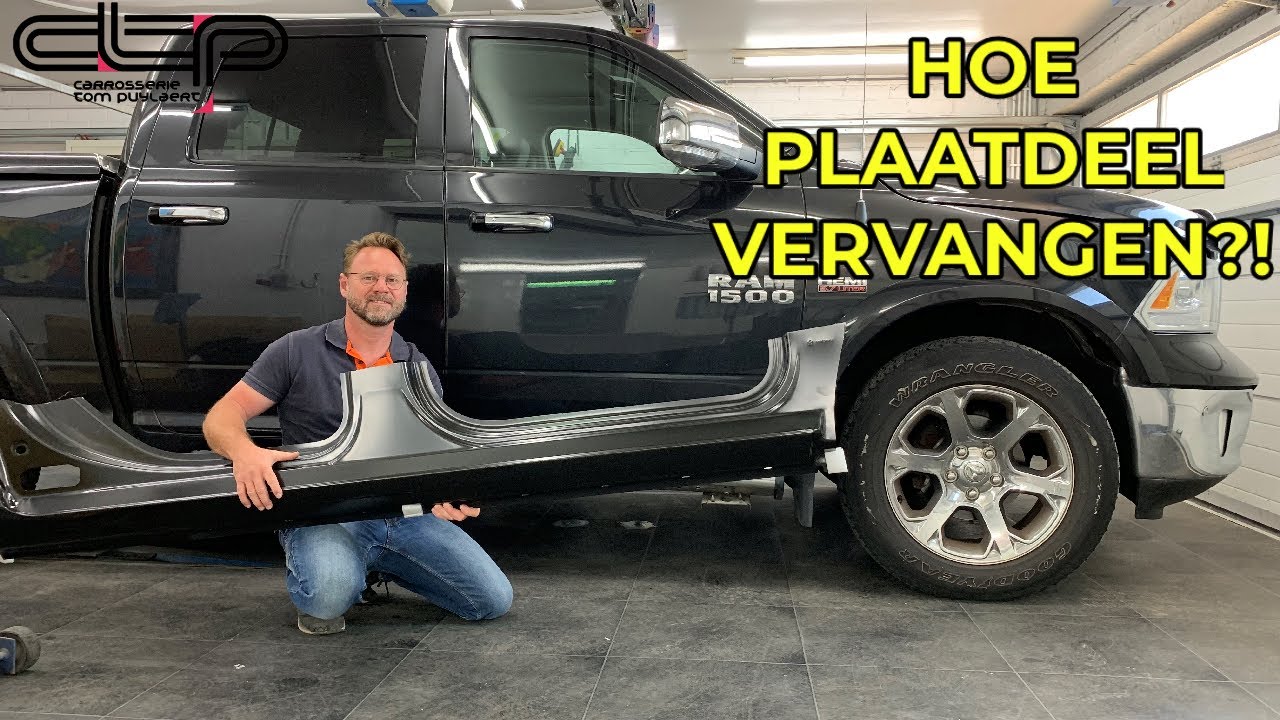 Hoe plaatdeel vervangen ?! dorpel plaatsen - YouTube