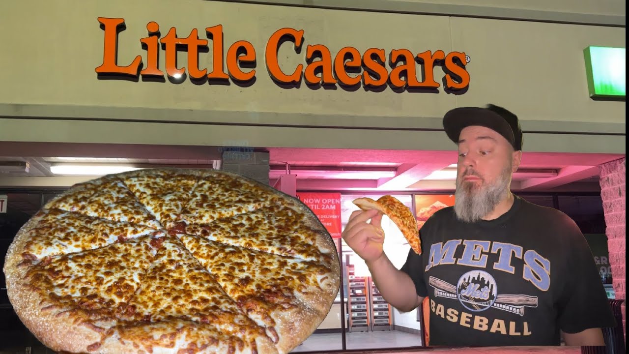 Pizza review: LITTLE CEASARS - YouTube