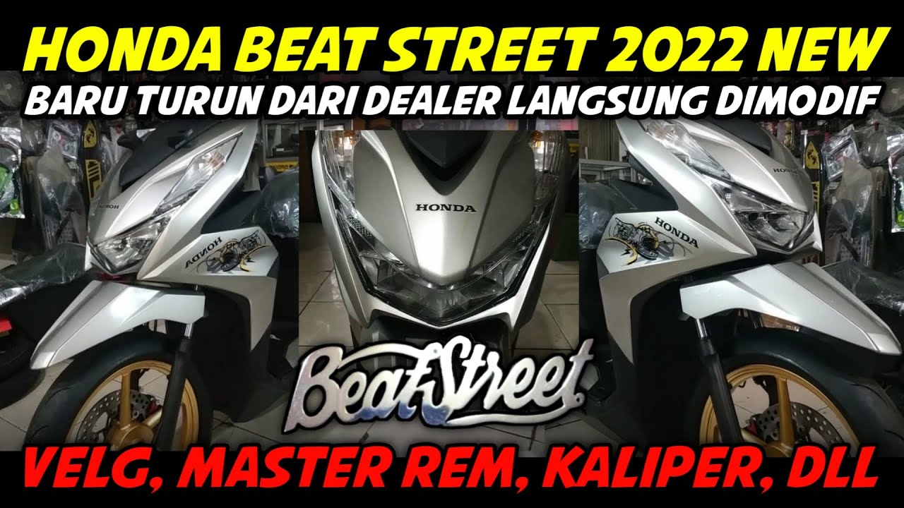 Modifikasi Honda Beat Street 2022 New milik Om Alvian dari Jakarta ...