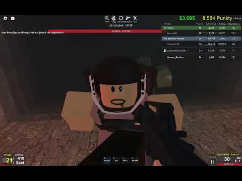 WALKA Z ZOMBIE w ROBLOX!!! - YouTube