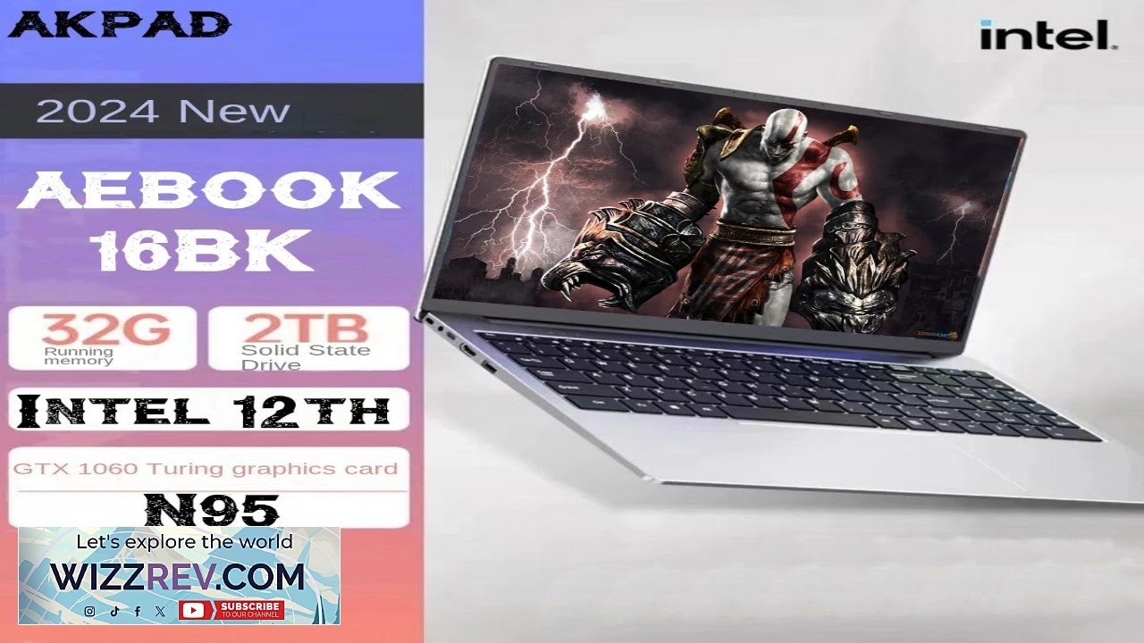 Intel 12th N95 Laptop 15.6 Inch IPS Screen 16G 32G RAM NVIDIA Review ...