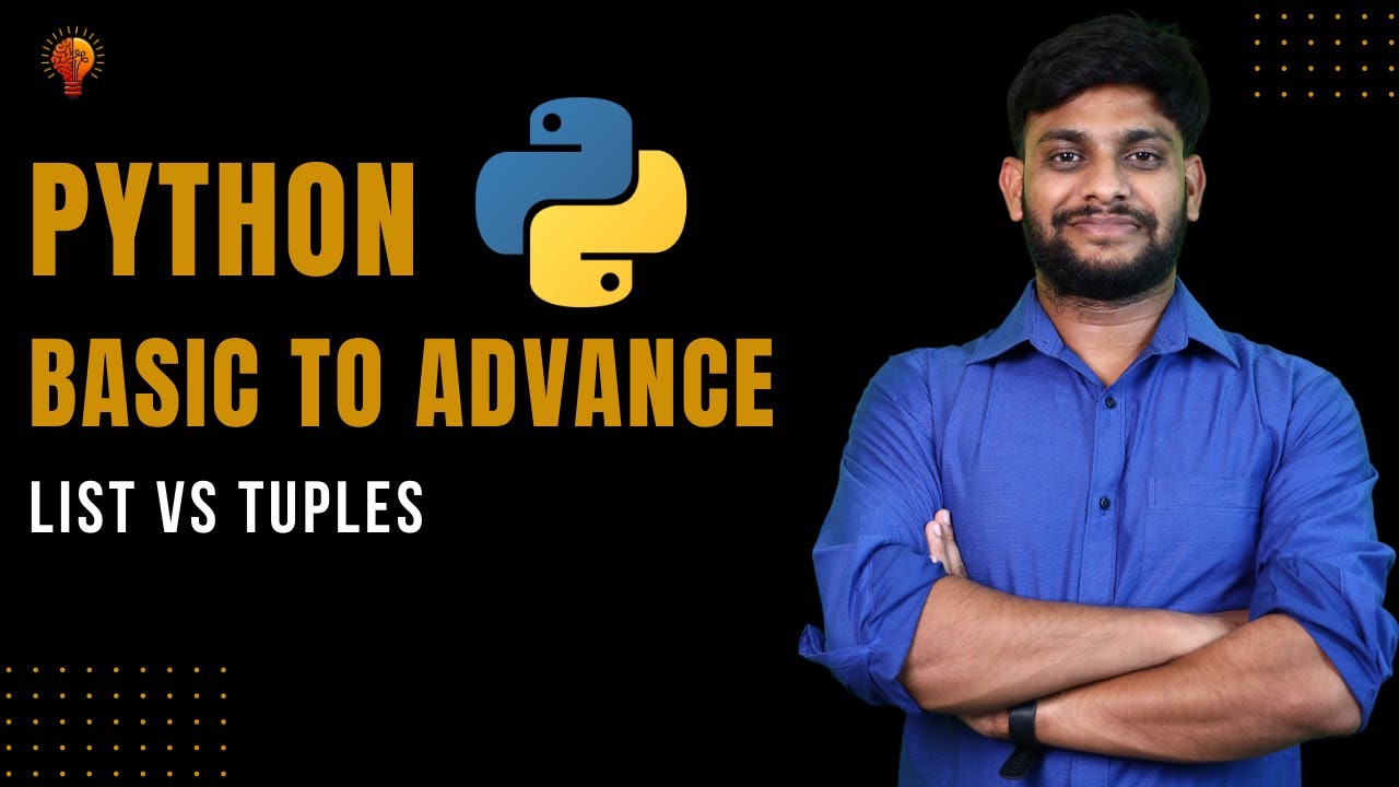 List Vs Tuples Python Beginner To Advance Python Tutorial Youtube 8170