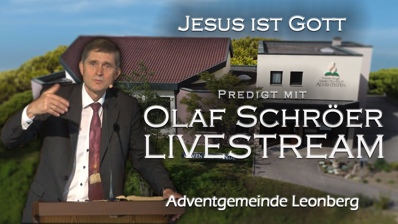 Jesus ist Gott - Olaf Schröer - Predigt - YouTube