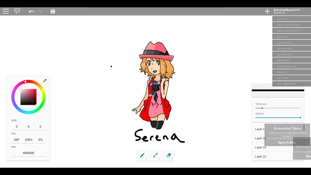 Drawing Serena (Part Three) - YouTube