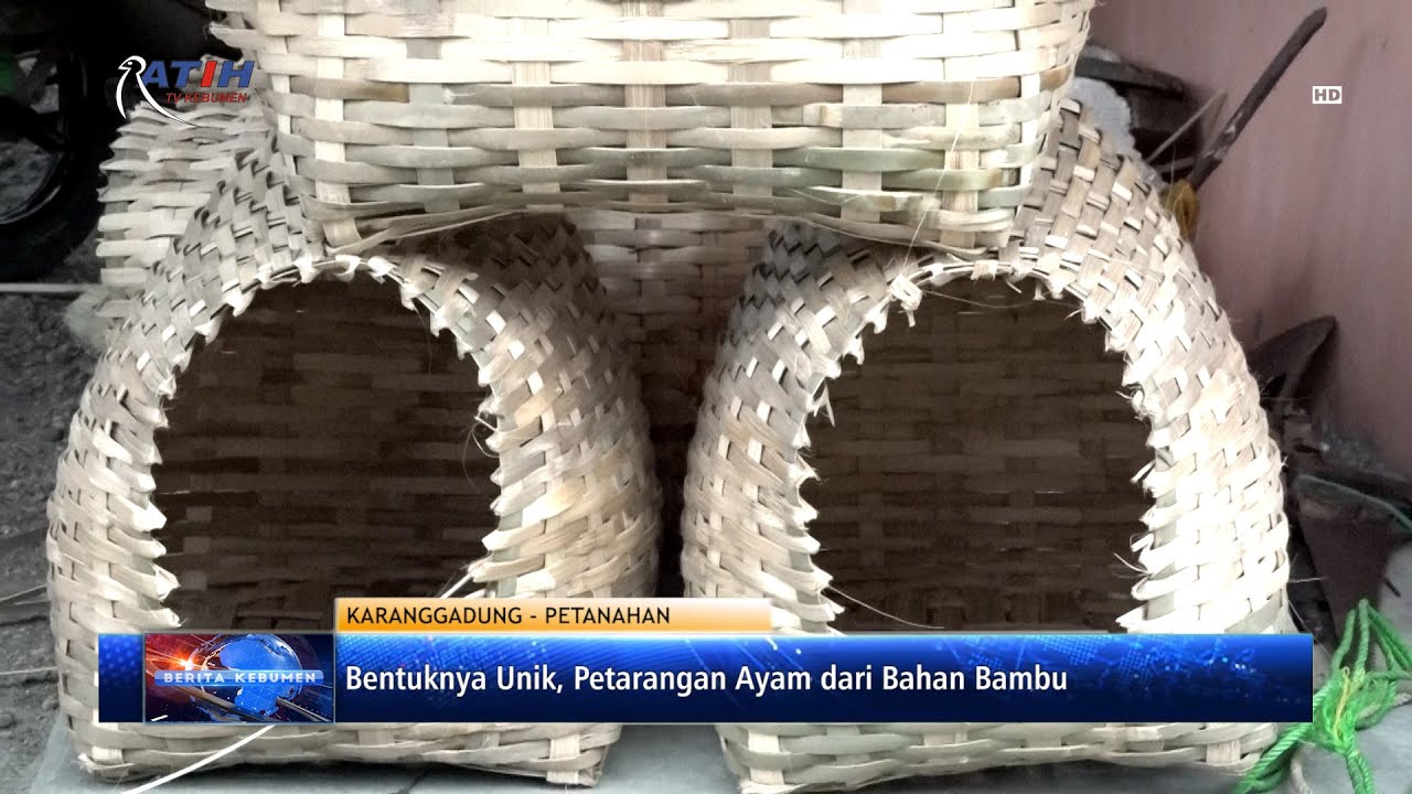 Petarangan Ayam dari Bahan Bambu Asal Karanggadung Petanahan Terjual ...