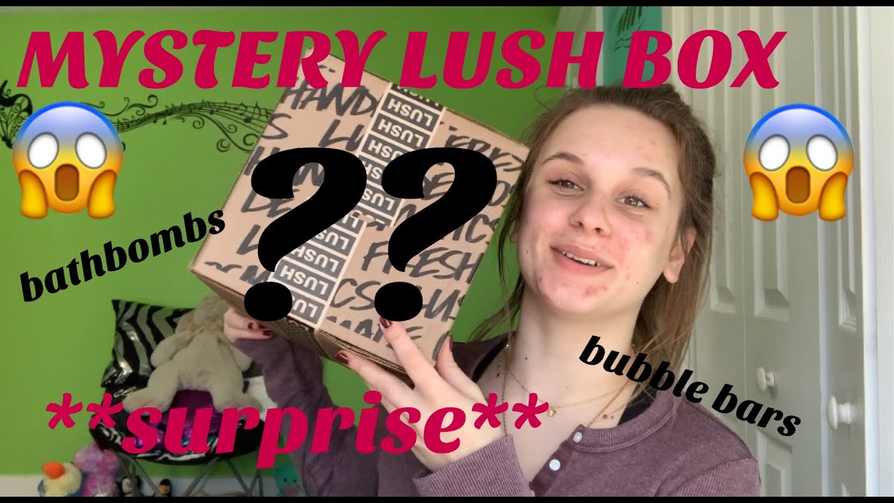 MYSTERY LUSH UNBOXING - YouTube