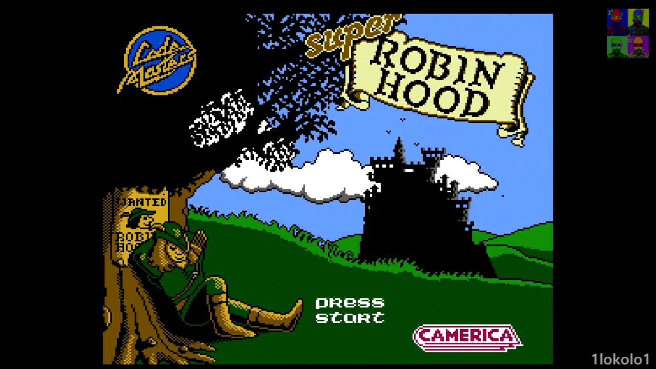 Super Robin Hood on Mini NES Classic - YouTube
