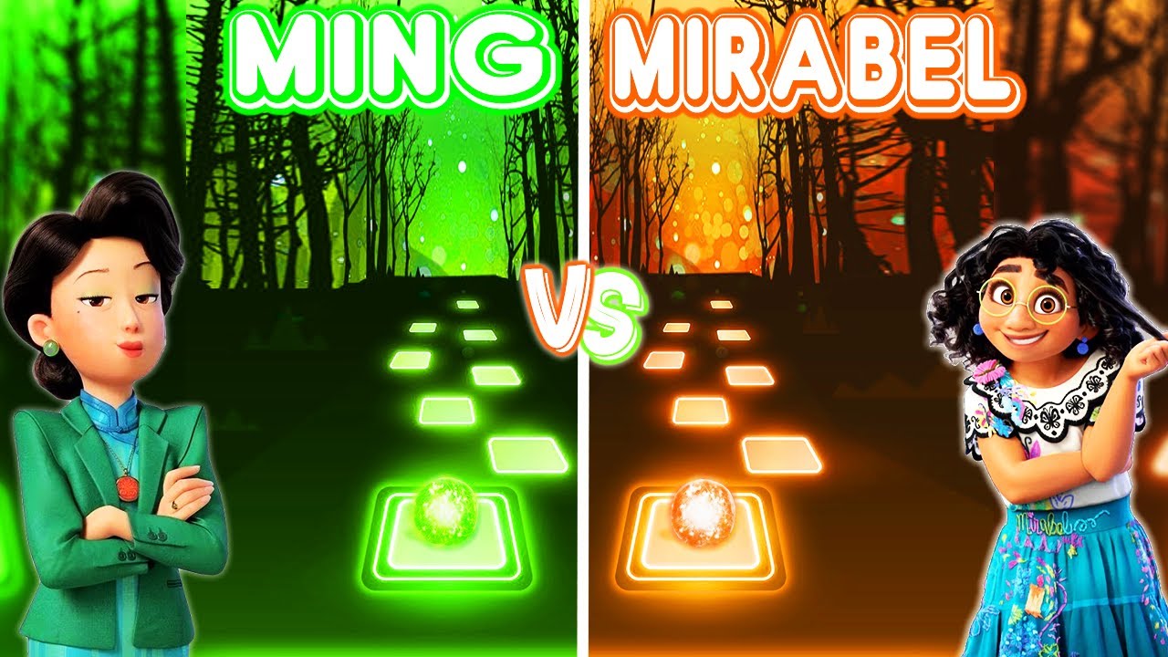 Turning Red Ming Vs Encanto Mirabel || Nobody Like U, We Don't Talk ...