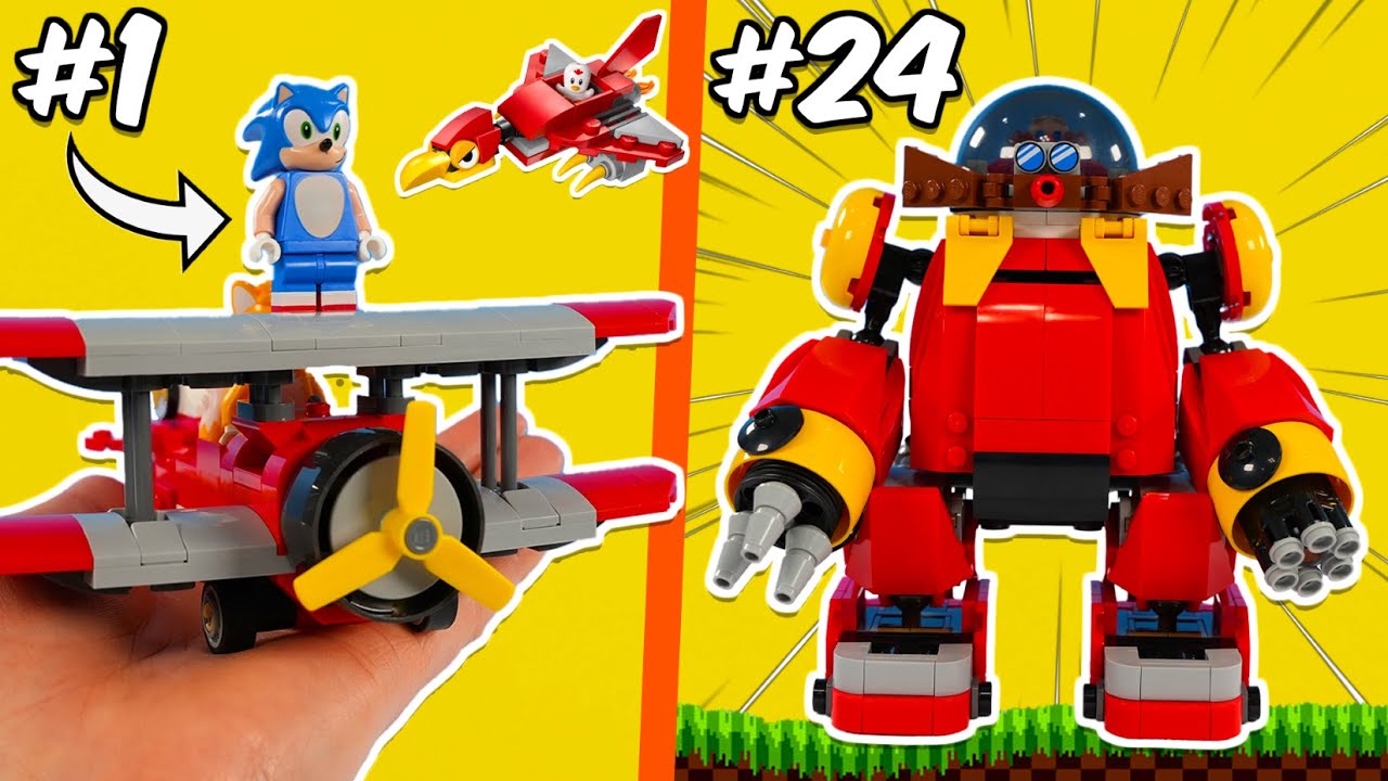 I Built EVERY LEGO Sonic Set EVER Made... - YouTube