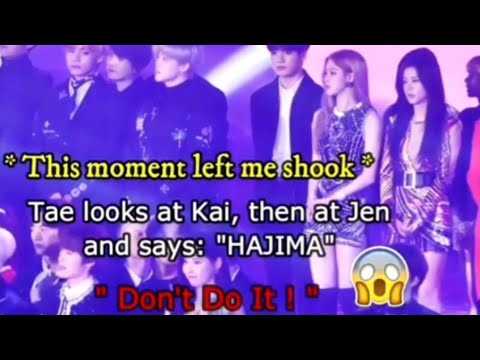 BTS & Blackpink know about Taennie + Taennie jealous moments ( Kai and Hanbin)