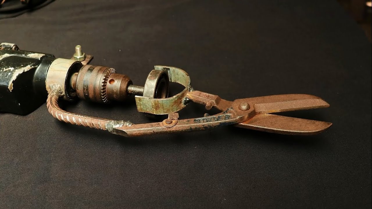 Do it yourself metal scissors #craft #workshop - YouTube