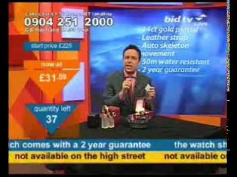 Andy Hodgson reads Marina Berry's marriage proposal request on Bid TV ...
