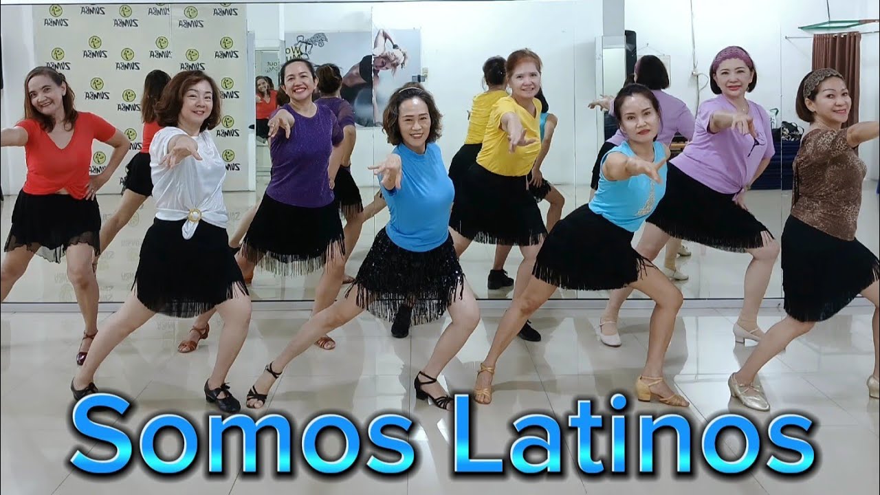 Somos Latinos - Line Dance - YouTube