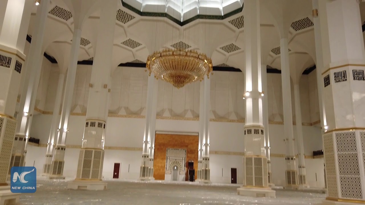 The new development of the Grand Mosque in Algiers - YouTube