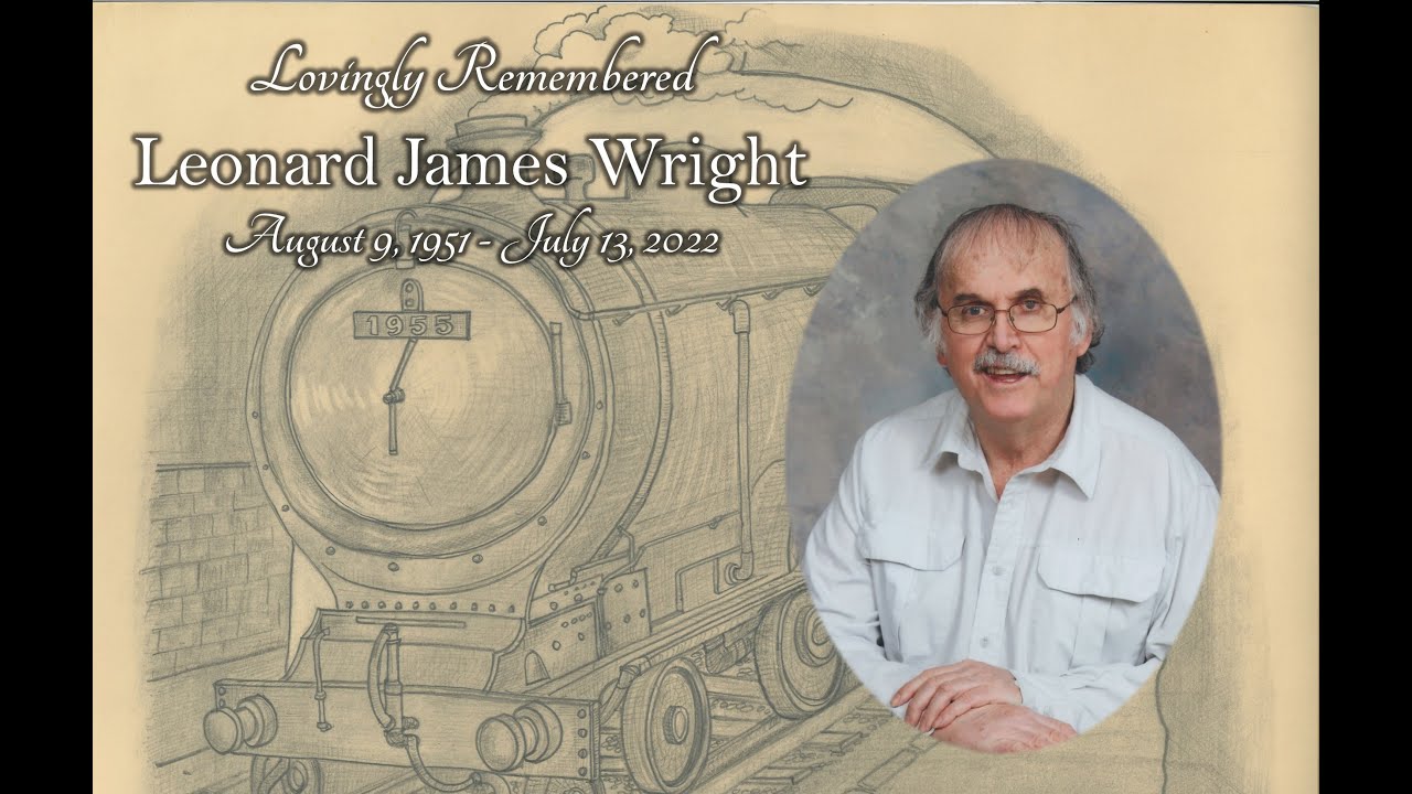 Celebration of Life for Leonard (Jim) Wright - YouTube