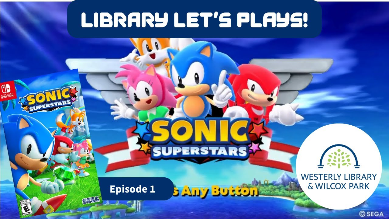 Library Let's Plays: Sonic Superstars 1 - YouTube