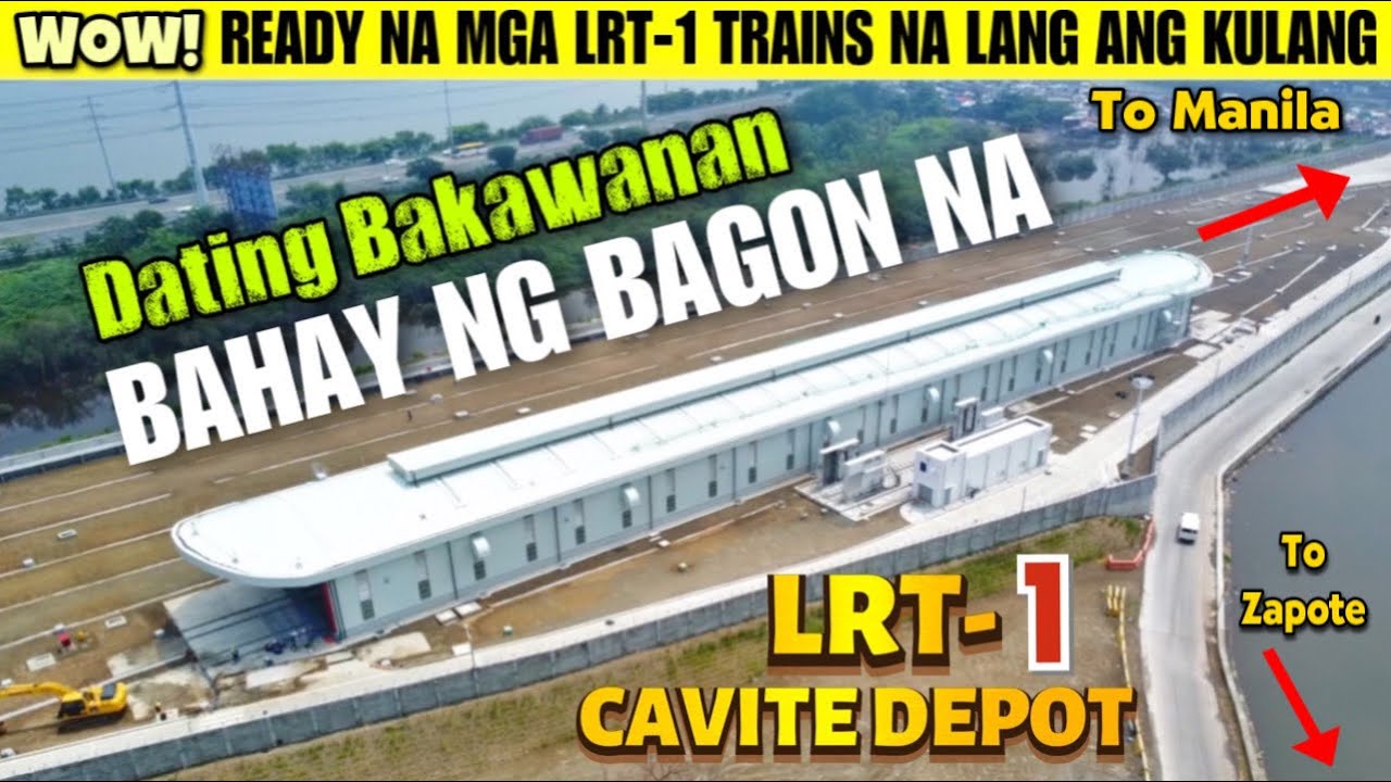WOW ! WORLD CLASS TRAIN DEPOT ! DATING BAKAWANAN BAHAY NG BAGON NA ...