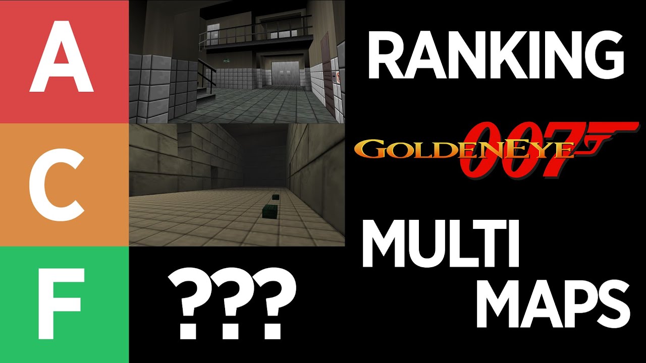 Ranking The GoldenEye N64 Multiplayer Maps - YouTube