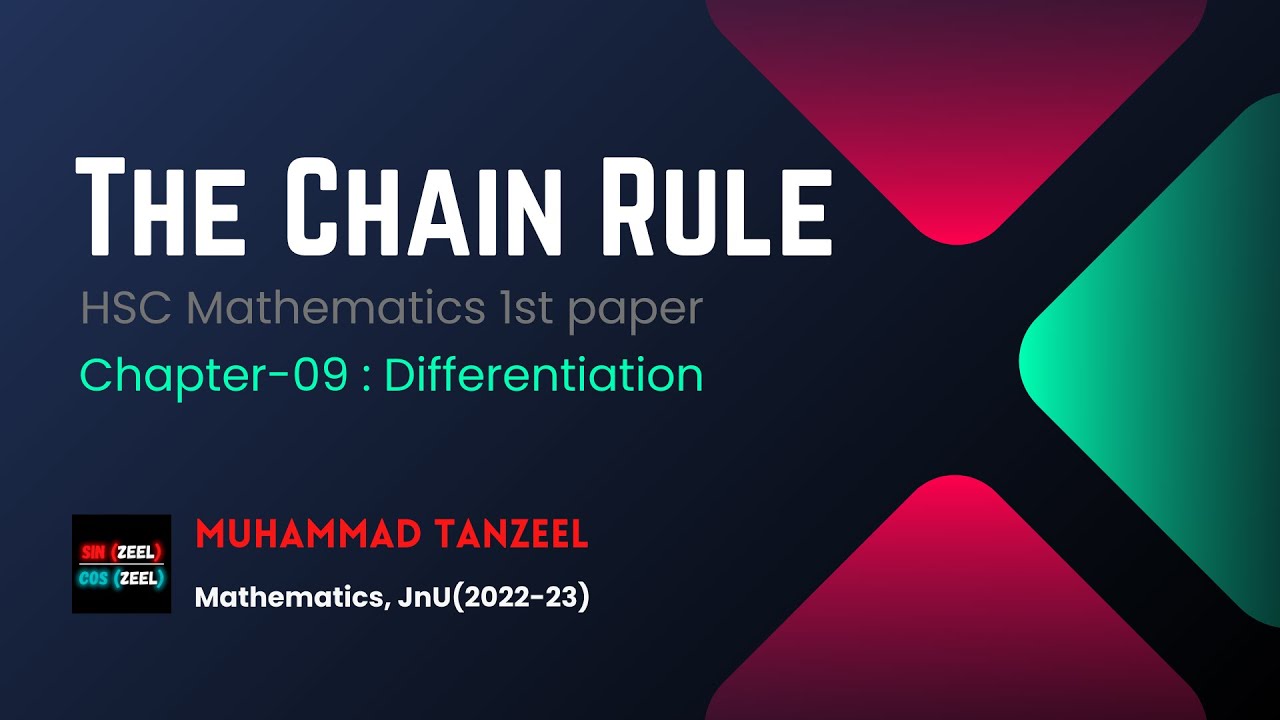 The Chain Rule | HSC Higher Mathematics 1st paper | Chapter-09 ...