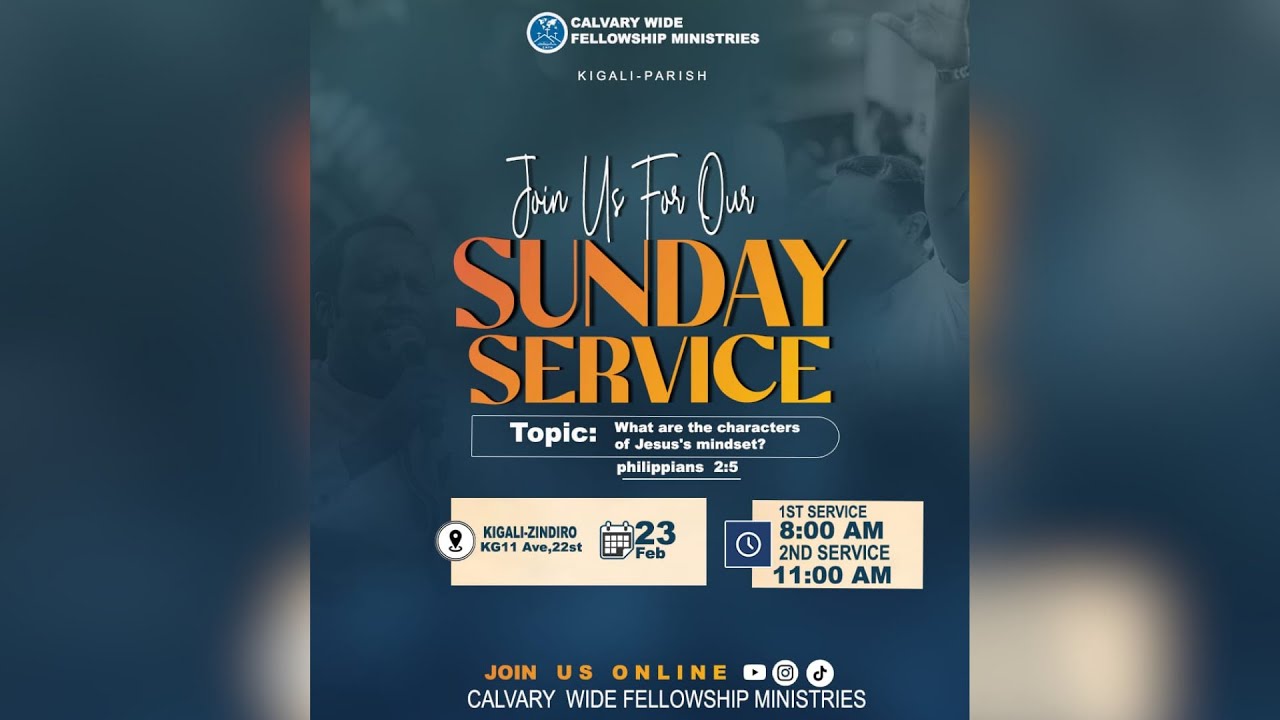 SUNDAY - FIRST SERVICE | 23 - 02 - 2025 - YouTube