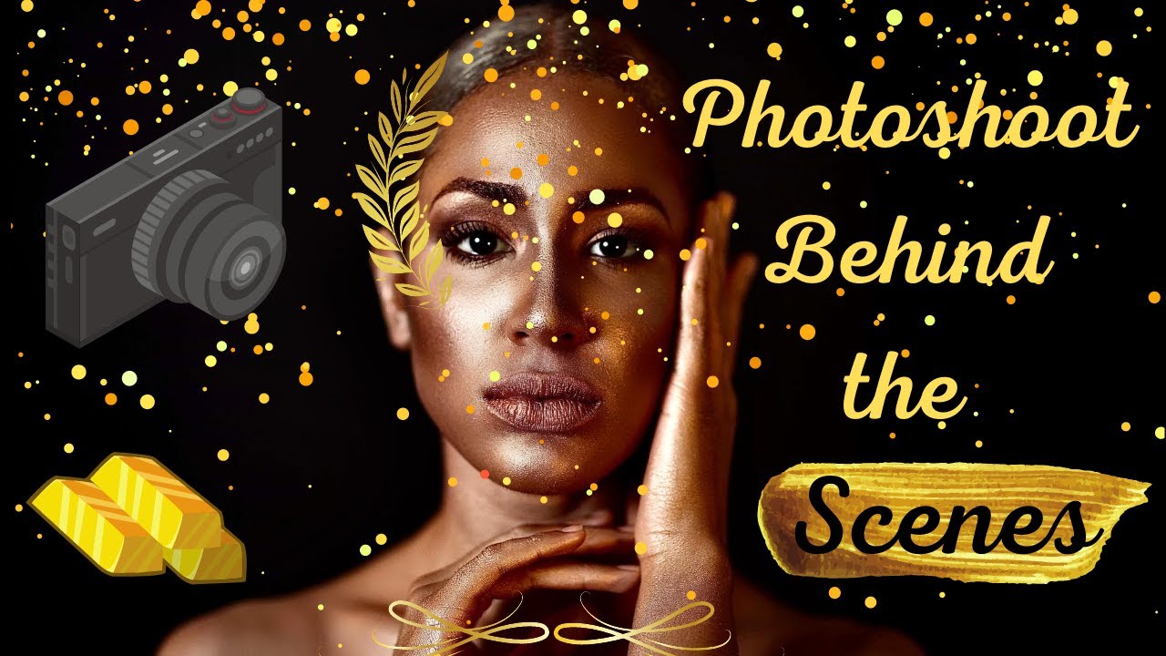 Golden Highlighted Photoshoot - Behind the Scenes (1080p) Model Willina ...