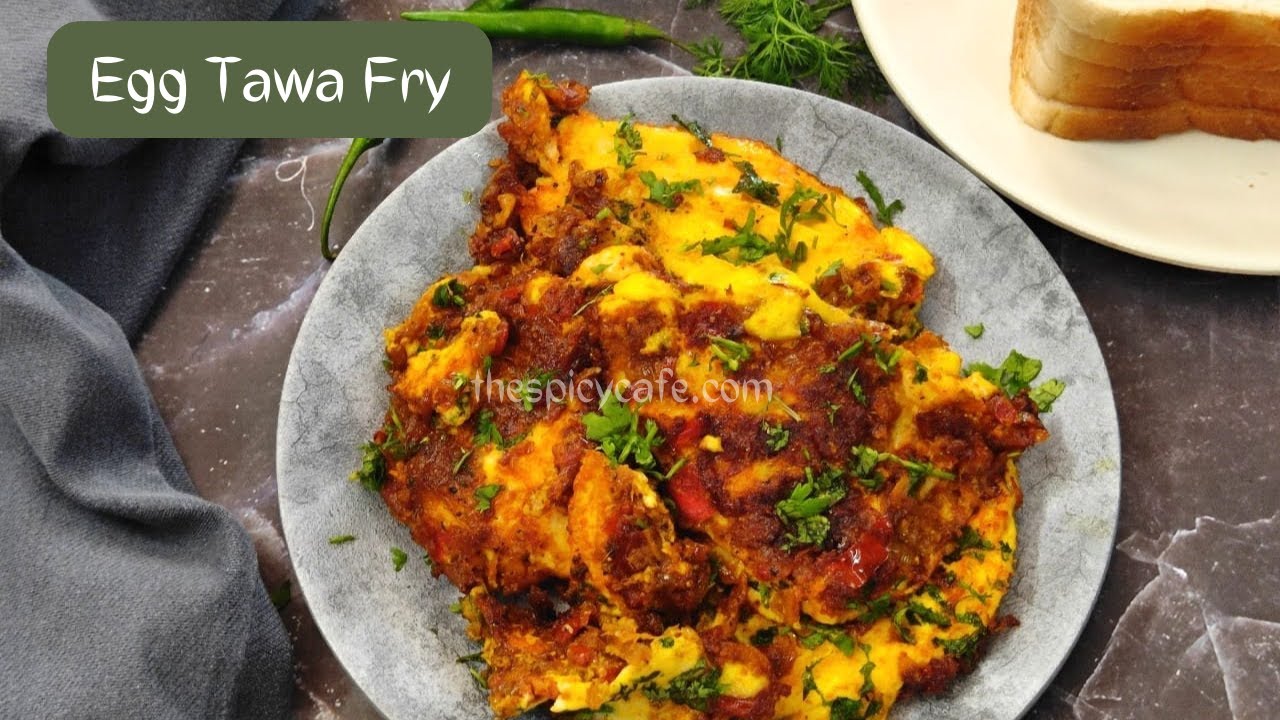 Egg Tawa Fry | झटपट अंडा तवा फ्राय | Quick Egg Tawa Masala | Spicy Egg ...