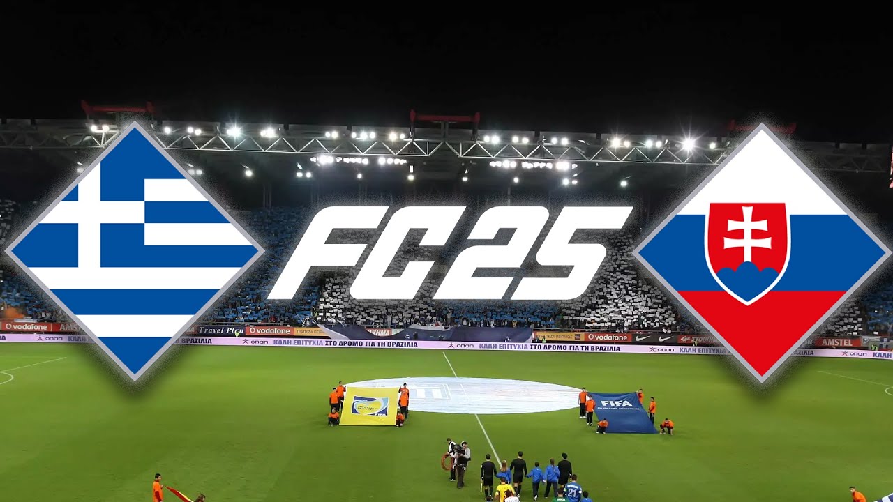 FC 25 | ΕΛΛΑΔΑ-ΣΛΟΒΑΚΙΑ | GREEK FIFA PATCH - YouTube