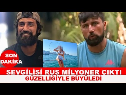 Survivor yarışmacısı Yasin Obuz'un Rus sevgilisi güzelliği ile büyüledi